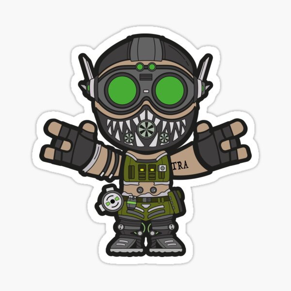 "Apex Legends Octane Chibi " Sticker for Sale by SammieJ0301 | Redbubble