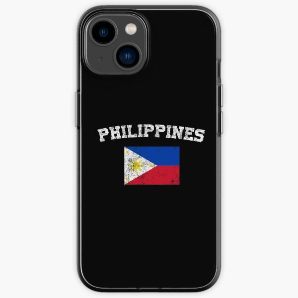 "Filipino Flag Shirt - Vintage Philippines T-Shirt" iPhone Case for ...