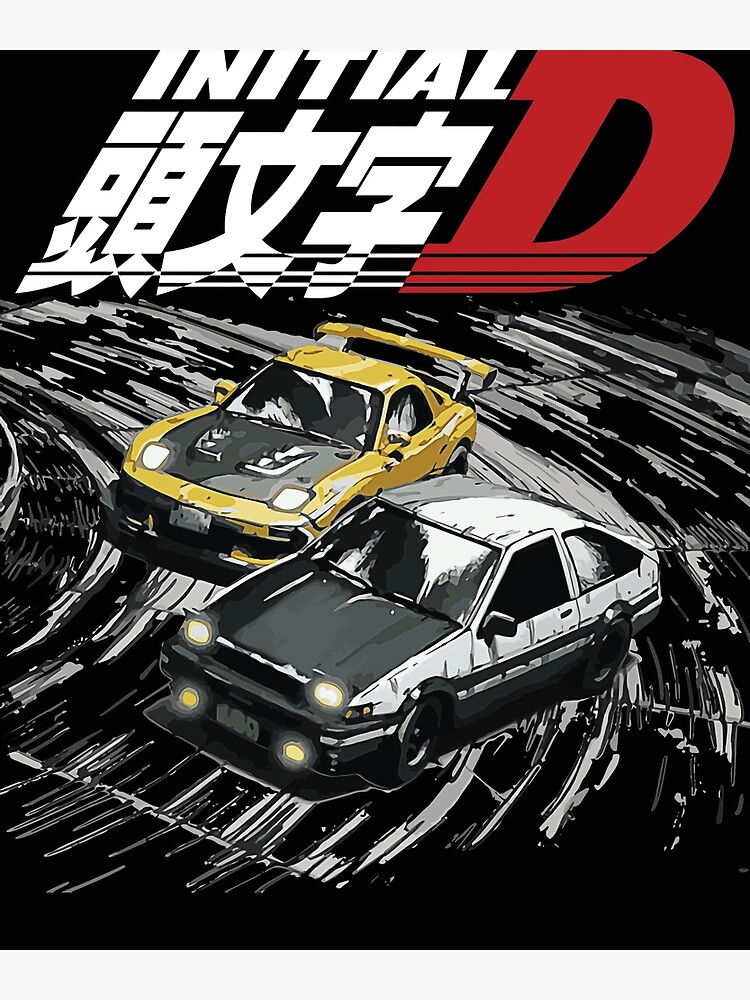 "Initial D 13" Poster for Sale by JamelHarris | Redbubble
