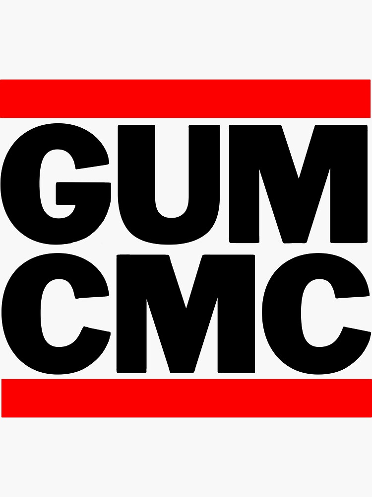 "GUM CMC" Sticker for Sale by ceramicshirts | Redbubble