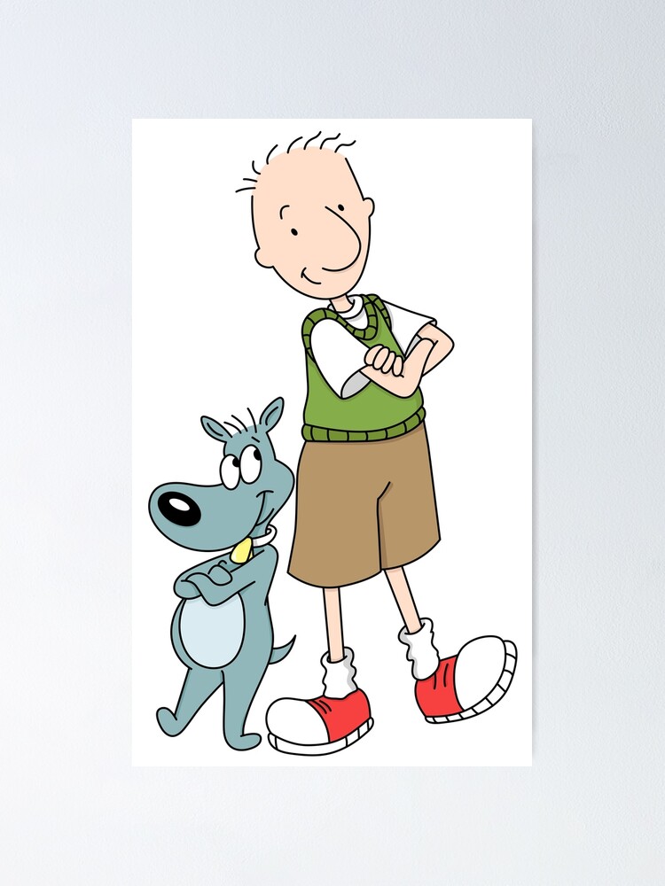 "Doug & Porkchop" Poster by artxlife | Redbubble