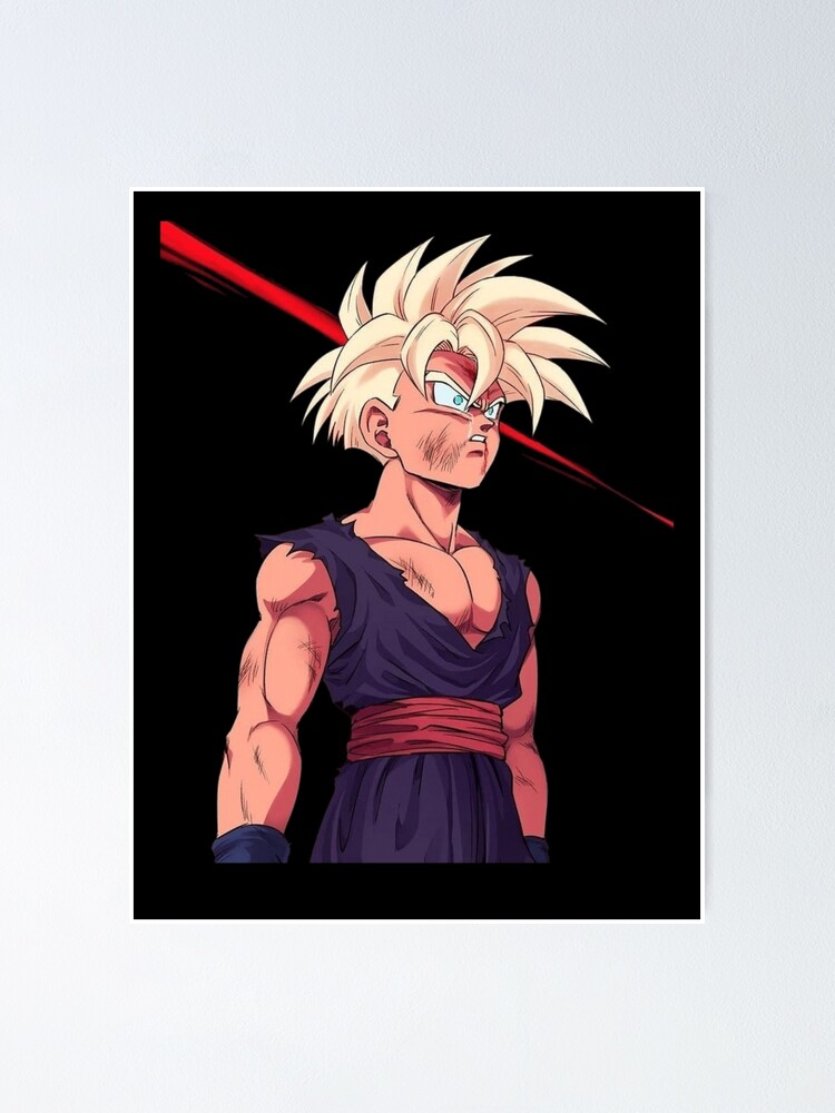"Gohan ssj2" Poster for Sale by ZORO-DESIGN | Redbubble