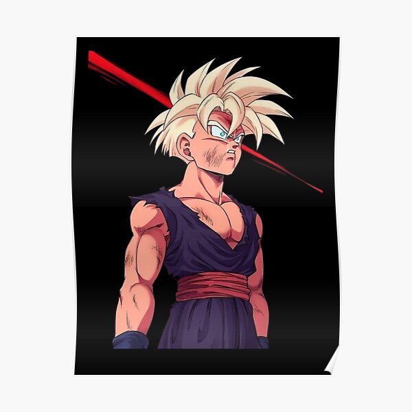 "Gohan ssj2" Poster for Sale by ZORO-DESIGN | Redbubble