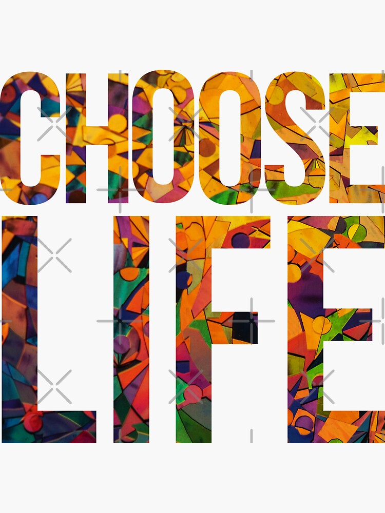 "Choose Life | Pro Life | Life Lover" Sticker for Sale by danyahmed ...