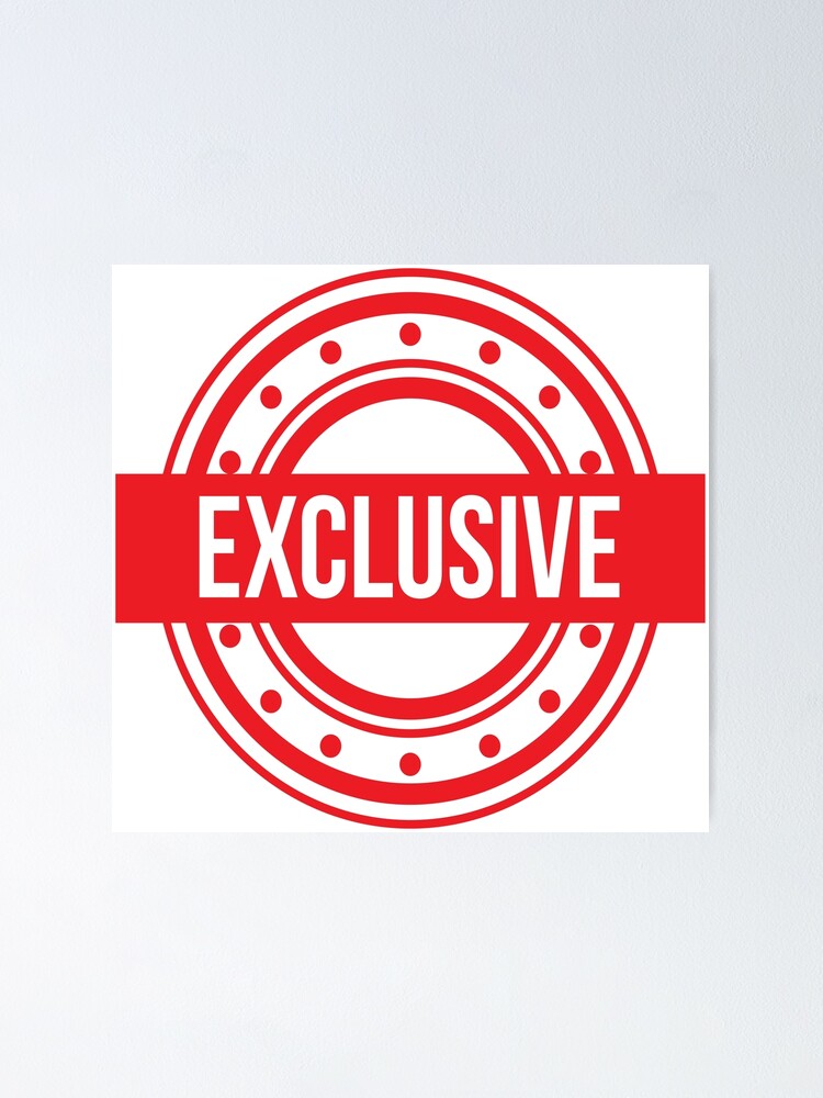 "Exclusive " Poster for Sale by wa2022 | Redbubble