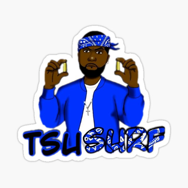 "Tsu Surf Rap Battle " Sticker for Sale by ShadMano | Redbubble