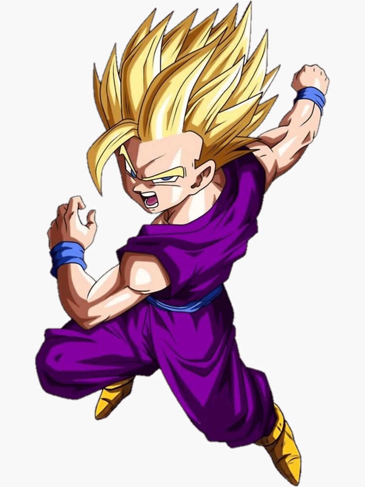 "Gohan ssj2" Sticker for Sale by ZORO-DESIGN | Redbubble