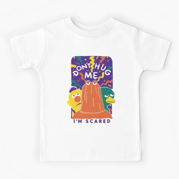 "Dhmis Merch Dont Hug Me Im Scared" Kids T-Shirt for Sale by RedhirZo ...