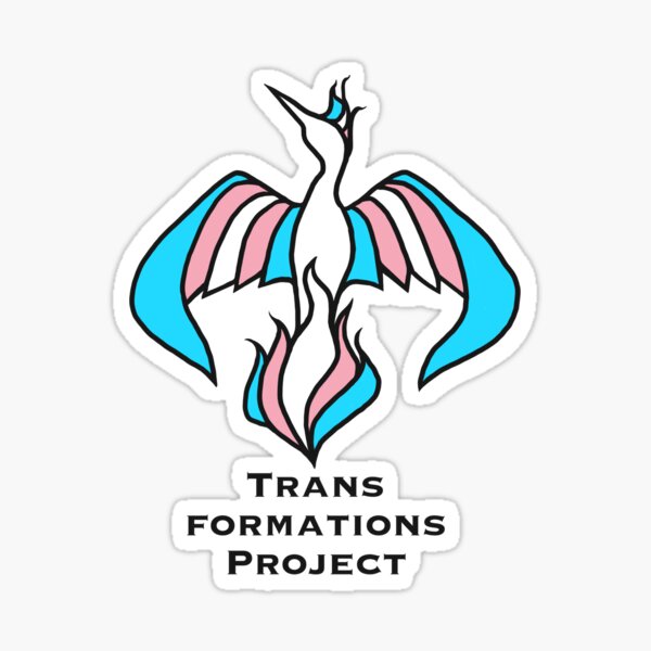 "Trans Formations Project Logo" Sticker for Sale by TFPShop | Redbubble