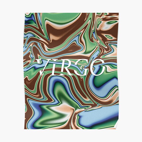 "Zodiac Sign Gradient - Virgo" Poster for Sale by EatAstronauts | Redbubble
