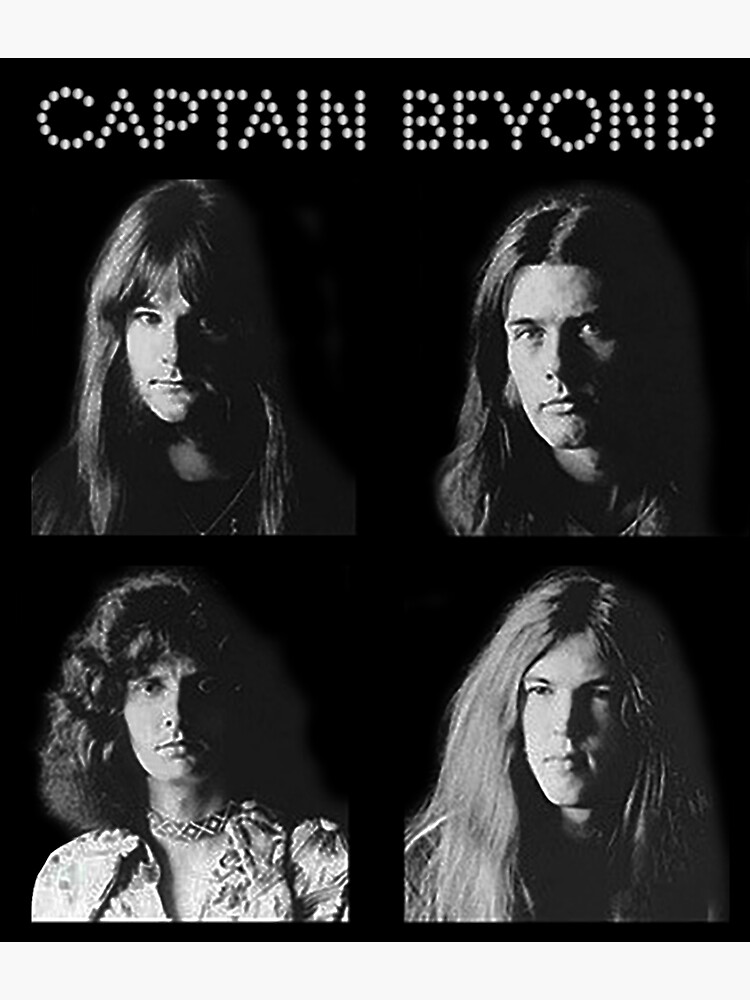 "Captain Beyond 4 Panel" Sticker for Sale by captainbeyond | Redbubble