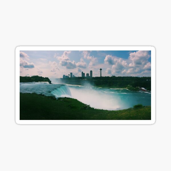 "Niagara Falls" Sticker for Sale by ArtoftheAdrift | Redbubble