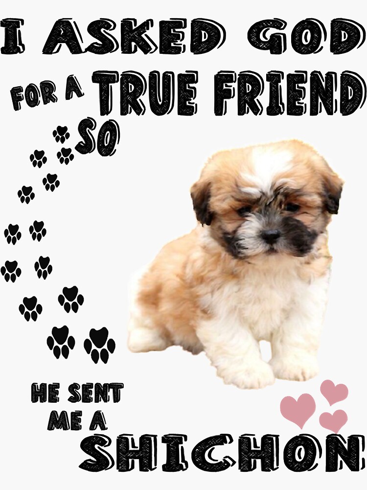 "Kawaii Shichon Mom Christmas Gifts, Shih Tzu-Bichon mix pup Costume ...