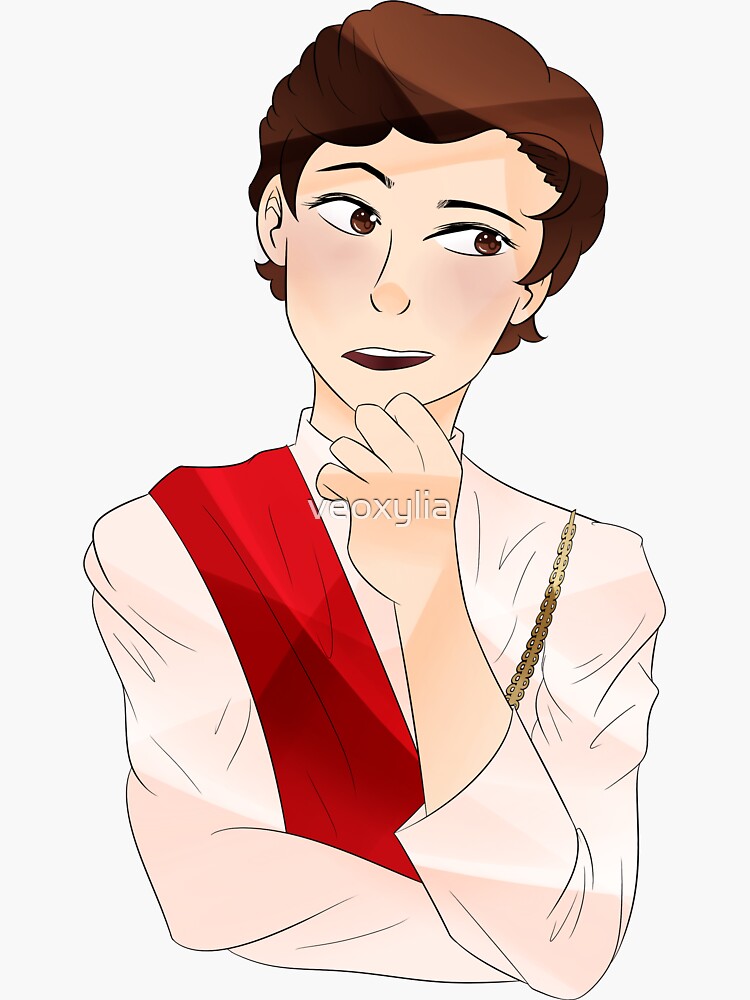 "Sanders Sides - Prince Roman" Sticker for Sale by veoxylia | Redbubble