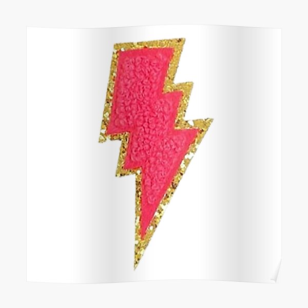 "Lightning Bolt" Poster for Sale by CraftySkill | Redbubble