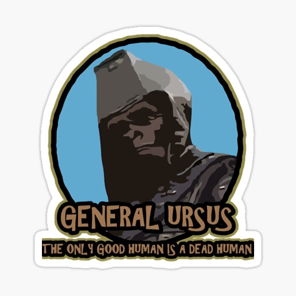 "General Ursus " Sticker for Sale by lamkhanh561 | Redbubble