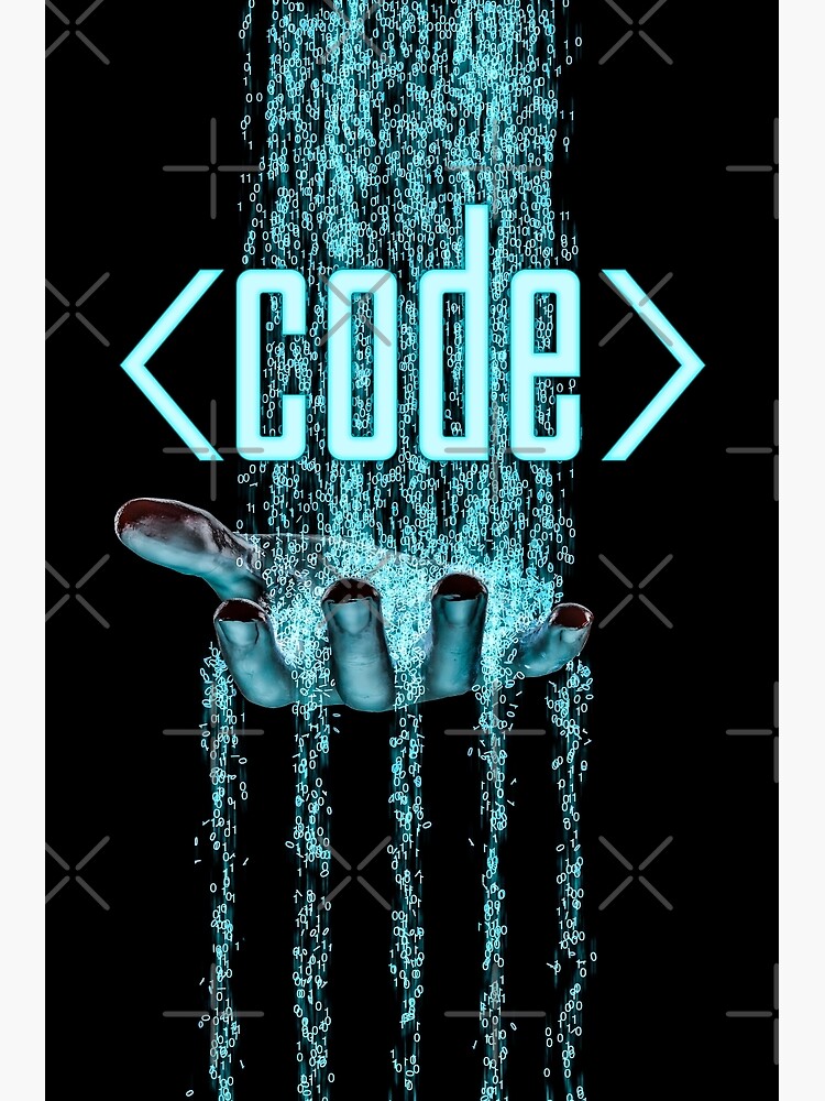 Code Premium Matte Vertical Poster sold by Chris Freeman | SKU 40535583 ...