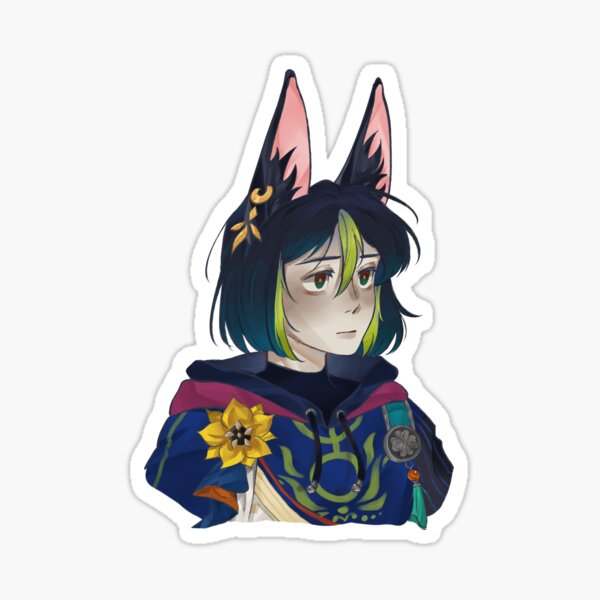 "tighnari genshin impact 2.0" Sticker for Sale by redtoes-art | Redbubble