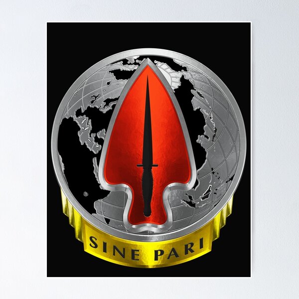 "Army Special Operations Command (SOCOM)" Poster for Sale by ...