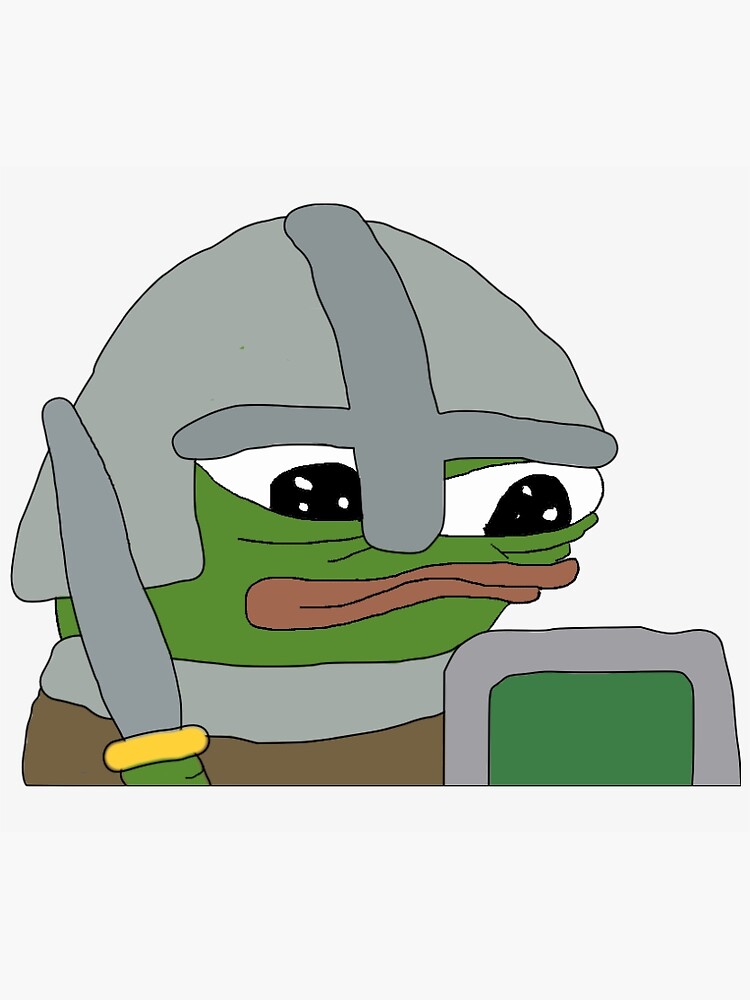 "Apu Apustaja knight sticker" Sticker for Sale by StogzoOfficial ...