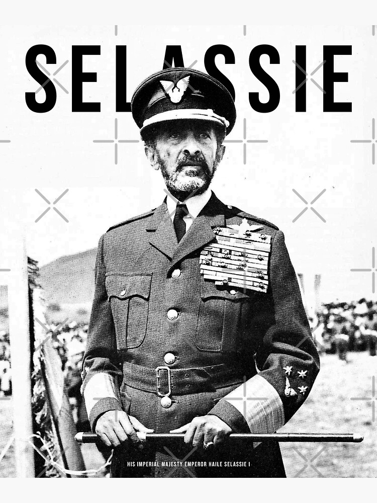 "Haile Selassie HIM - His Imperial Majesty - Rasta Ethiopian Reggae ...