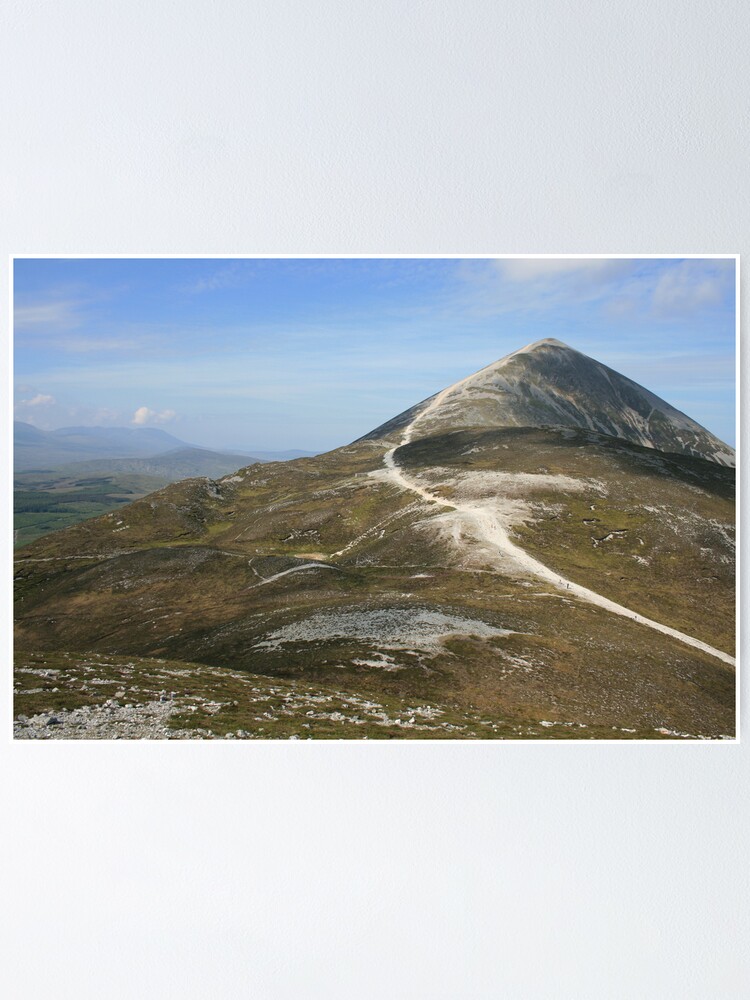 "Croagh Patrick mountain" Poster by BANNER25 | Redbubble