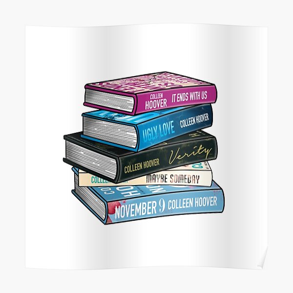 "CoHo Book Stack" Poster for Sale by BESTOFA | Redbubble