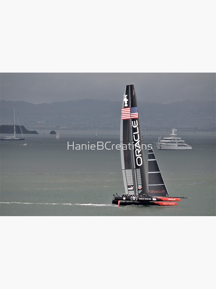 "ORACLE TEAM USA Side Kick'n" Sticker for Sale by HanieBCreations ...