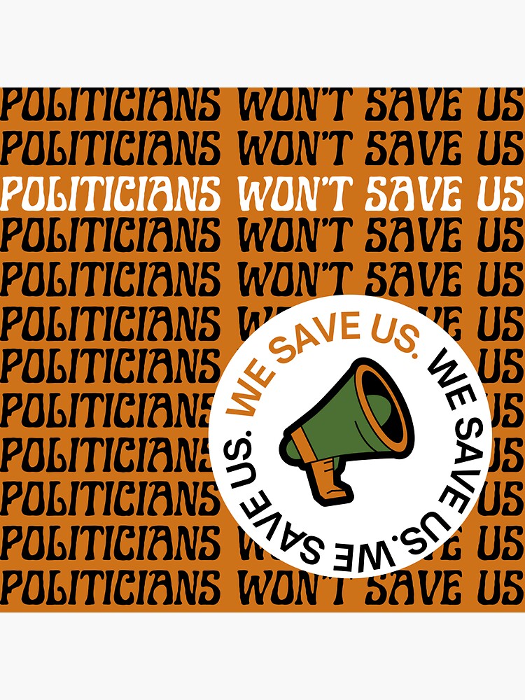 "We Save Us" Sticker for Sale by georgiayouthco | Redbubble
