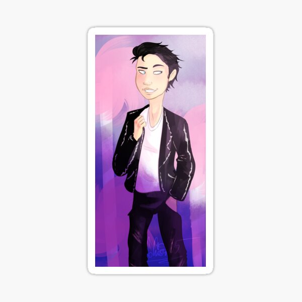 "Leather jacket Once-ler" Sticker for Sale by KoralTheDad | Redbubble