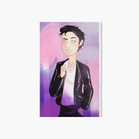 "Leather jacket Once-ler" Art Board Print by KoralTheDad | Redbubble