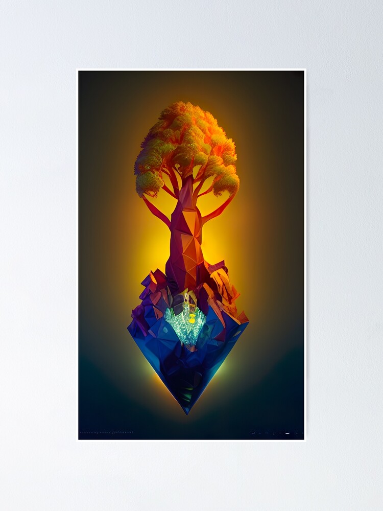 "The Tree of Life" Poster for Sale by Dragons-Hoard | Redbubble
