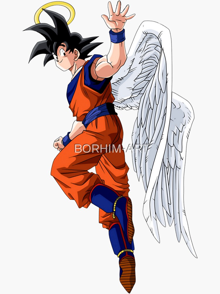 "dragon ball. gouku" Sticker for Sale by BORHIM-ART | Redbubble