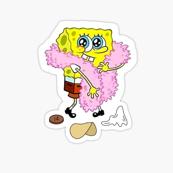 "spongebob and friends" Sticker for Sale by jnrutland | Redbubble