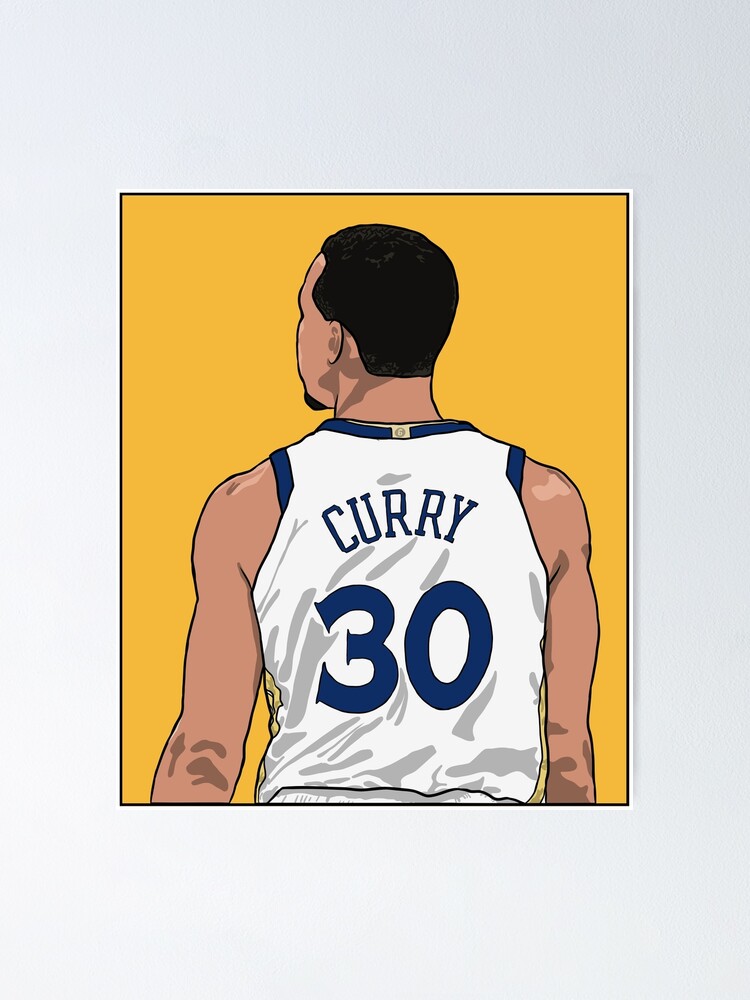 "Stephen Curry Back-To" Poster for Sale by RatTrapTees | Redbubble