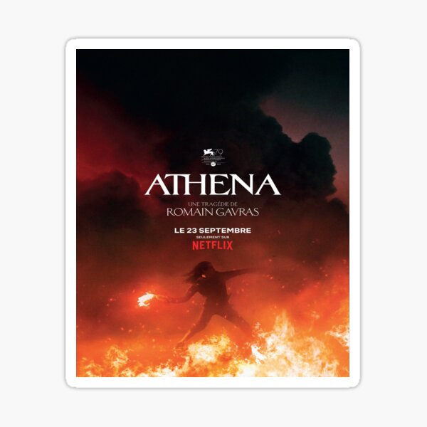 "Athena" Sticker for Sale by Moviesvibess | Redbubble
