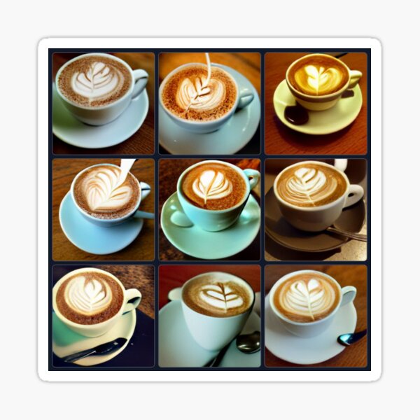 "Mocha Pack" Sticker for Sale by CinderPress | Redbubble