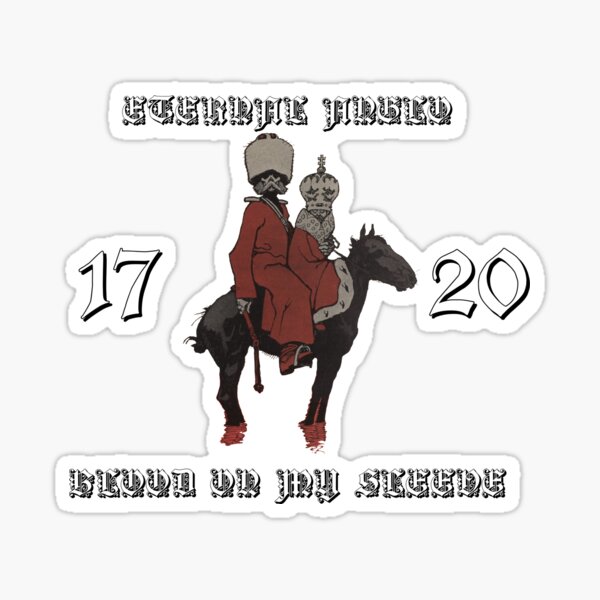 "Eternal Anglo" Sticker for Sale by BFDBazaar | Redbubble