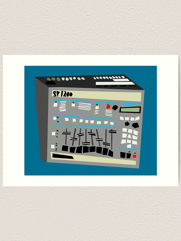 "SP 1200" Art Print for Sale by kriskeogh | Redbubble