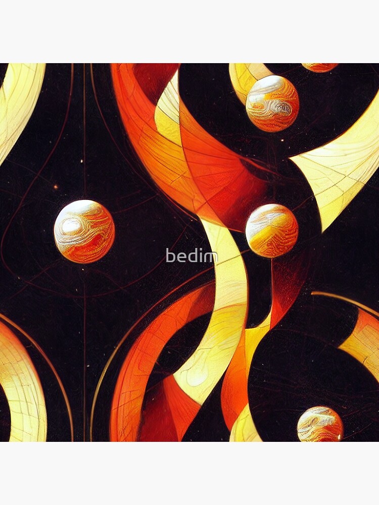 "Mystical Sigils, Seven:" Sticker for Sale by bedim | Redbubble