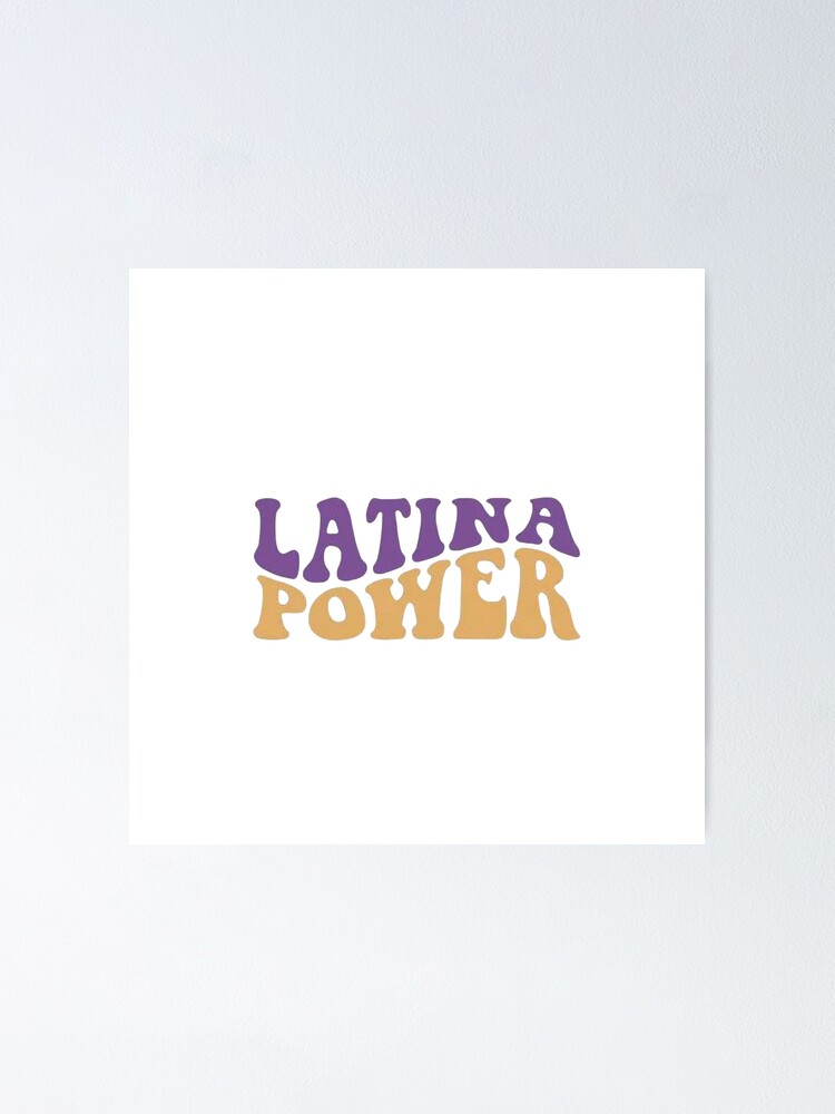 Póster «poder latina, original, poder latino, poder femenino, feminista ...