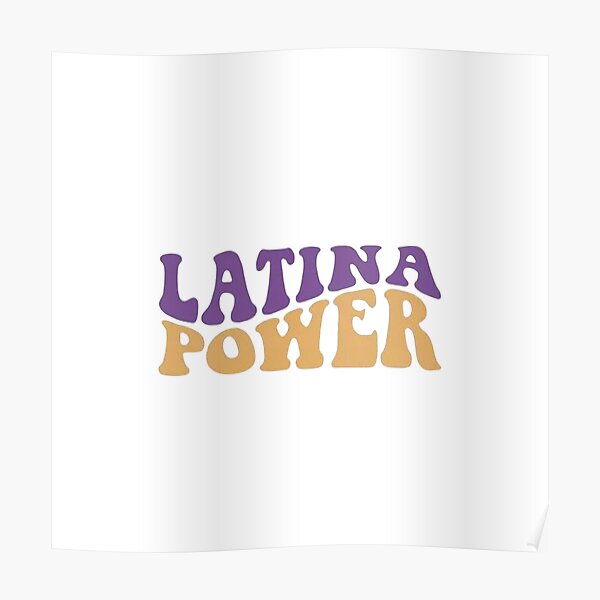 Póster «poder latina, original, poder latino, poder femenino, feminista ...