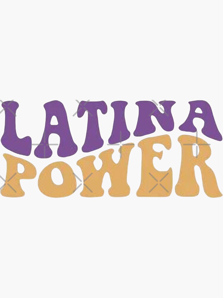 Pegatina «poder latina, original, poder latino, poder femenino ...