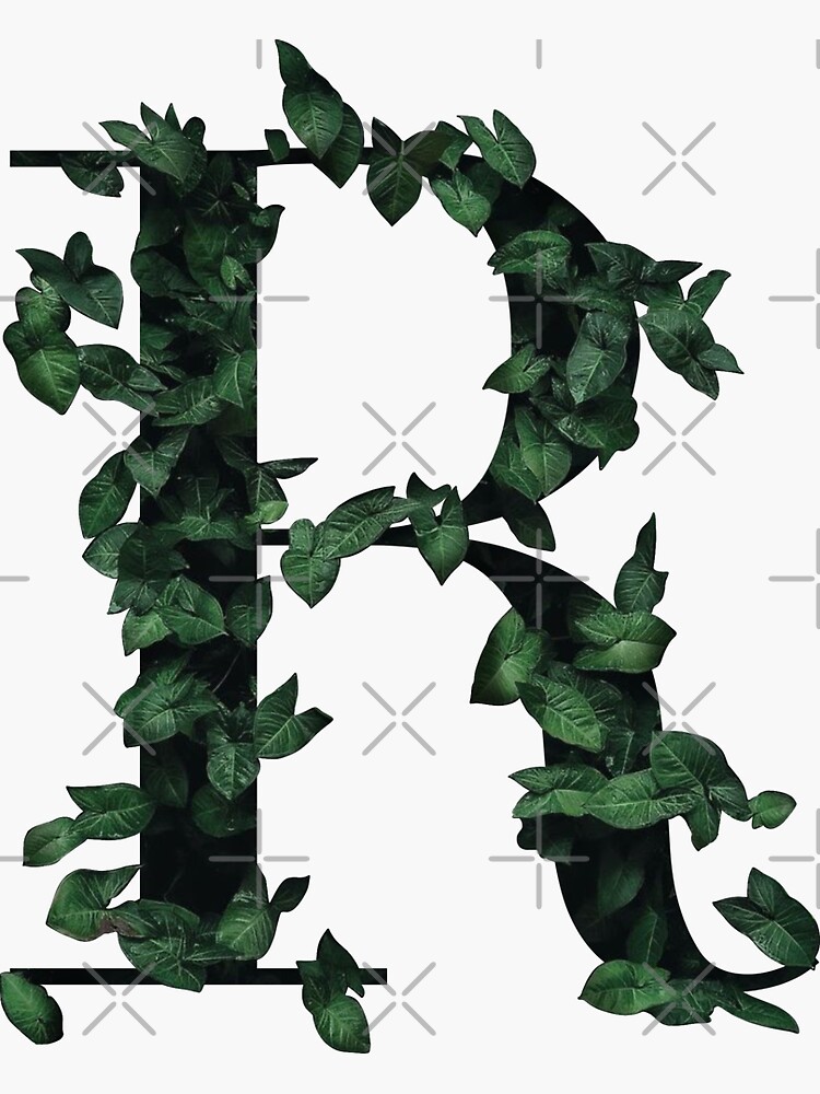 "Letter R" Sticker for Sale by Kalliannaa | Redbubble