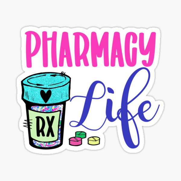 "Cute pharmacy life medication pill pharmacist pharmacy tech Long ...