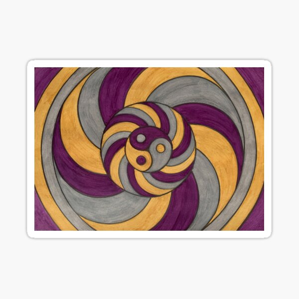 "World Triad" Sticker for Sale by PameRT-Art-369 | Redbubble