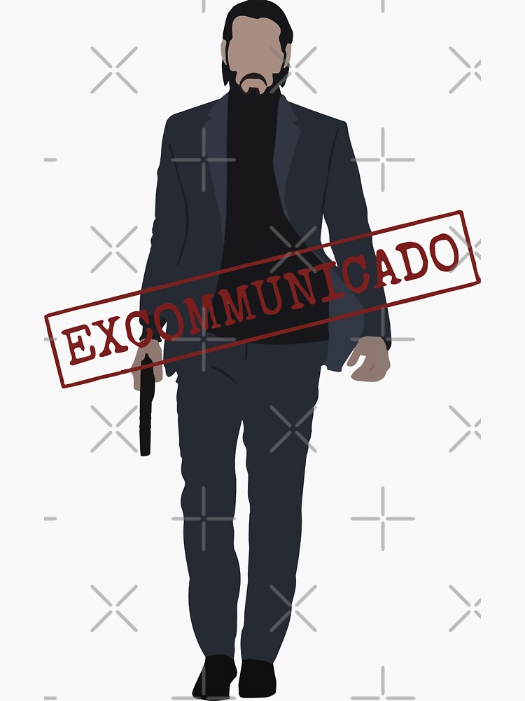 "The boogeyman Excommunicado" Sticker for Sale by animated69 | Redbubble