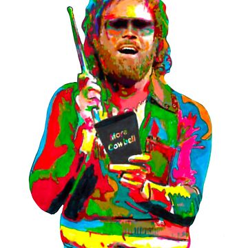 "more cowbell" Sticker for Sale by jnrutland | Redbubble