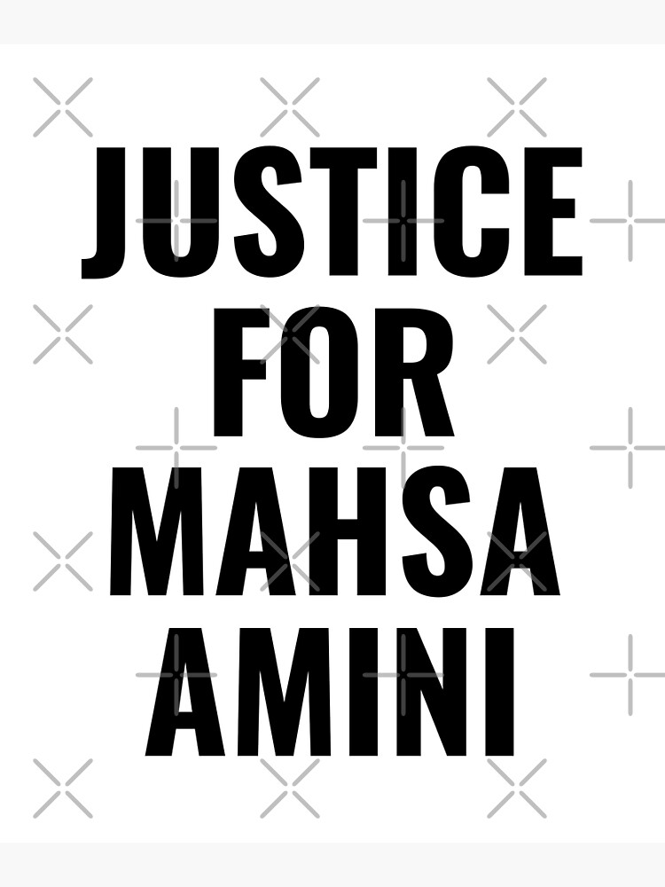 "Justice For Mahsa Amini #mahsaamini" Art Print for Sale by StoreGoHard ...
