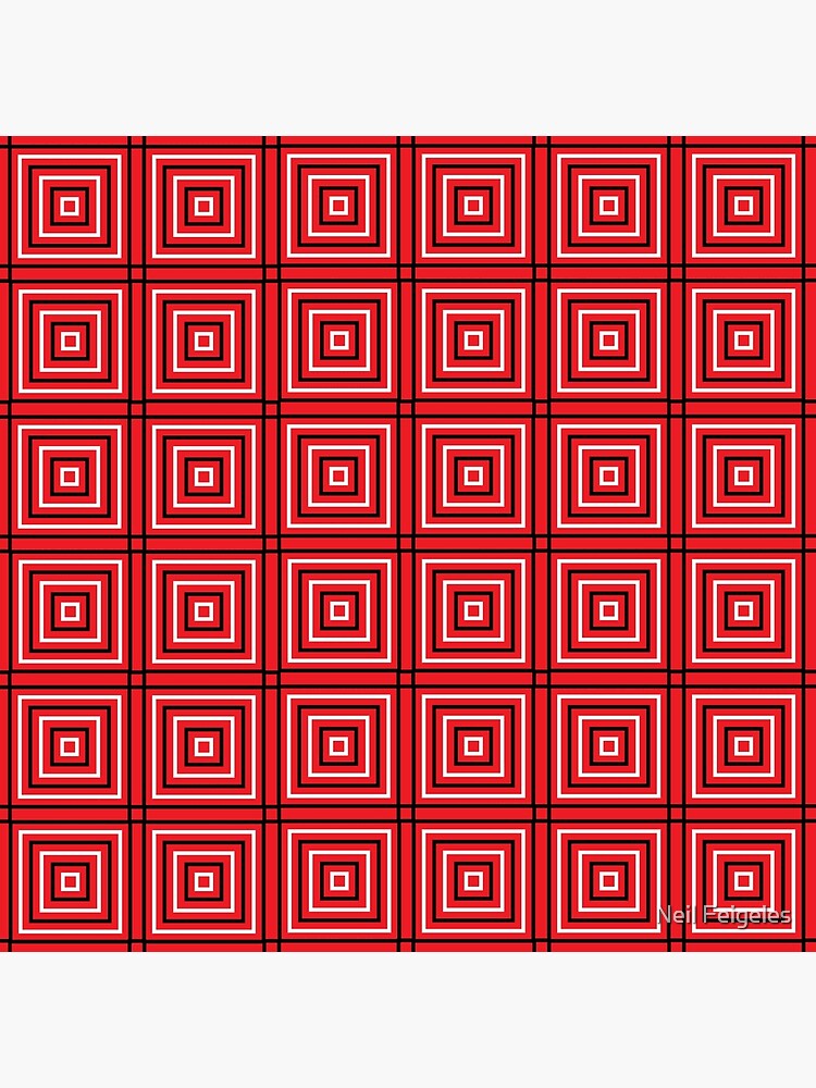 "Box Within Box Pattern no. 2" Poster for Sale by NeilFeigeles | Redbubble